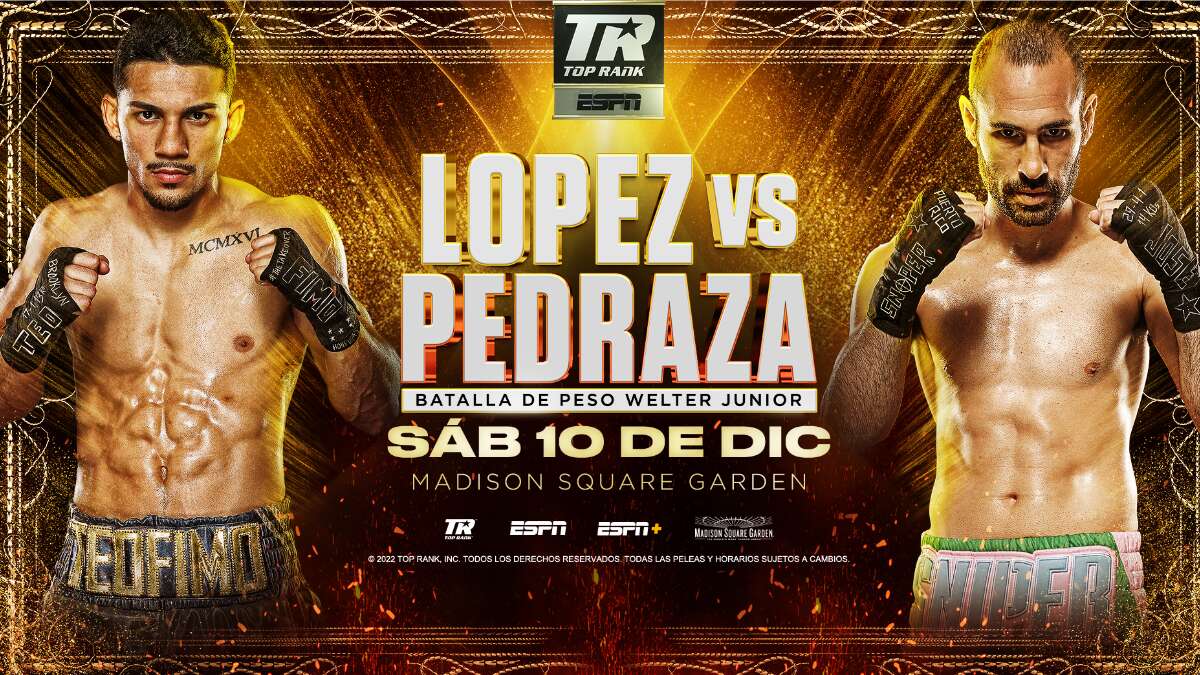 En un duelo entre excampeones mundiales, el boricua José Pedraza se ...