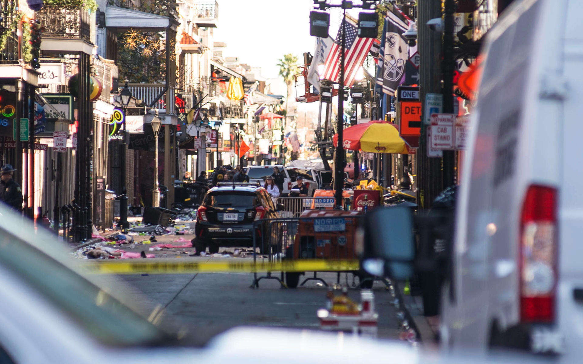FBI dice que responsable del atropello en Nueva Orleans tenía bandera ...
